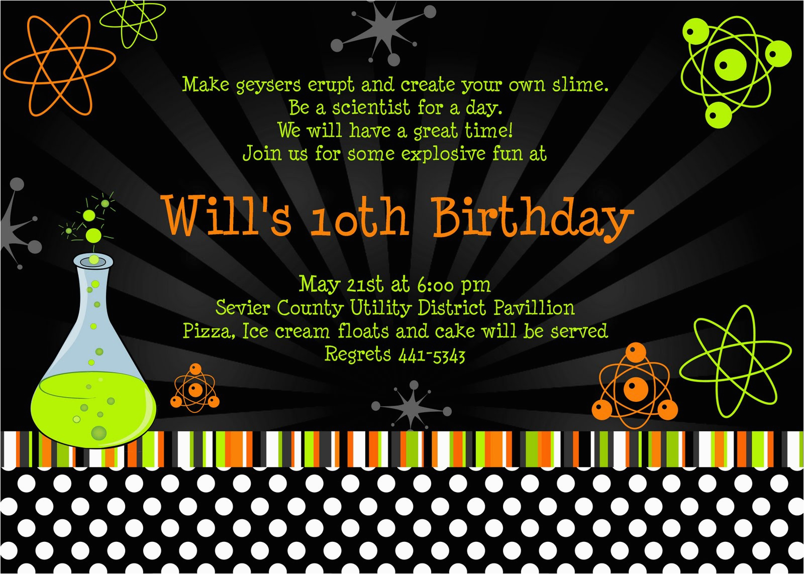 10th Birthday Invitation Quotes BirthdayBuzz