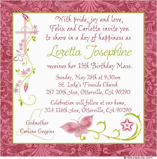 15th Birthday Invitation Wording BirthdayBuzz