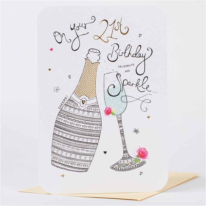  21st Birthday Card Ideas For A Boy 21st Birthday Card Celebrate Sparkle 