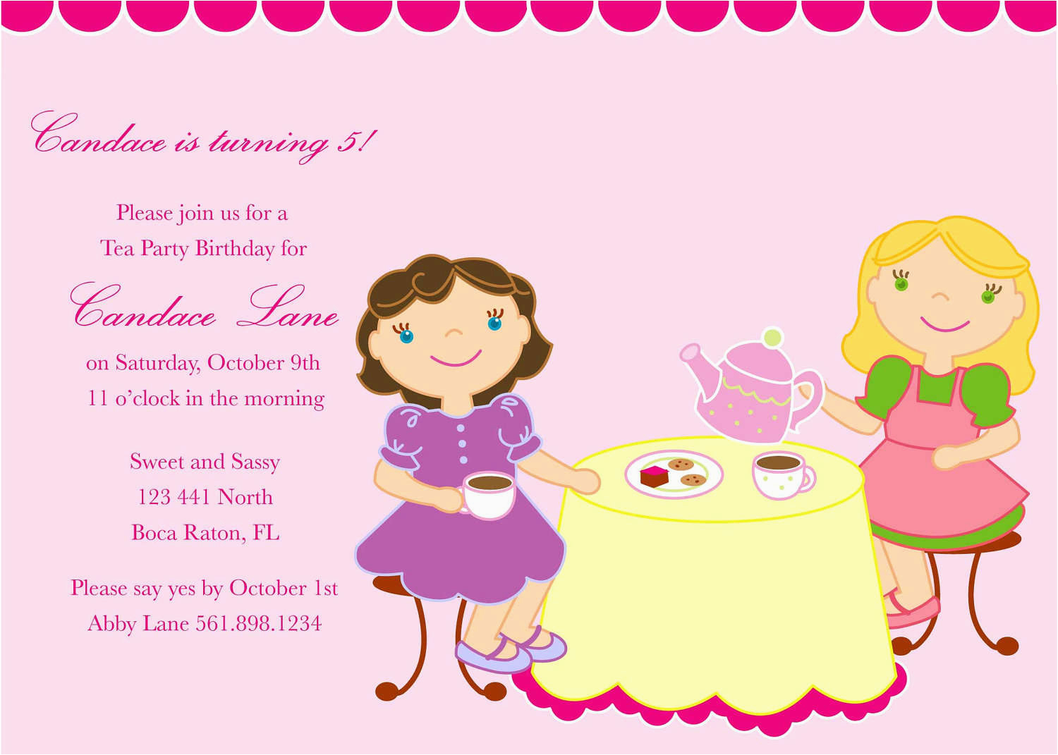 Birthday Invitations Messages For Kids BirthdayBuzz Birthday Invitations Messages For Kids BirthdayBuzz
