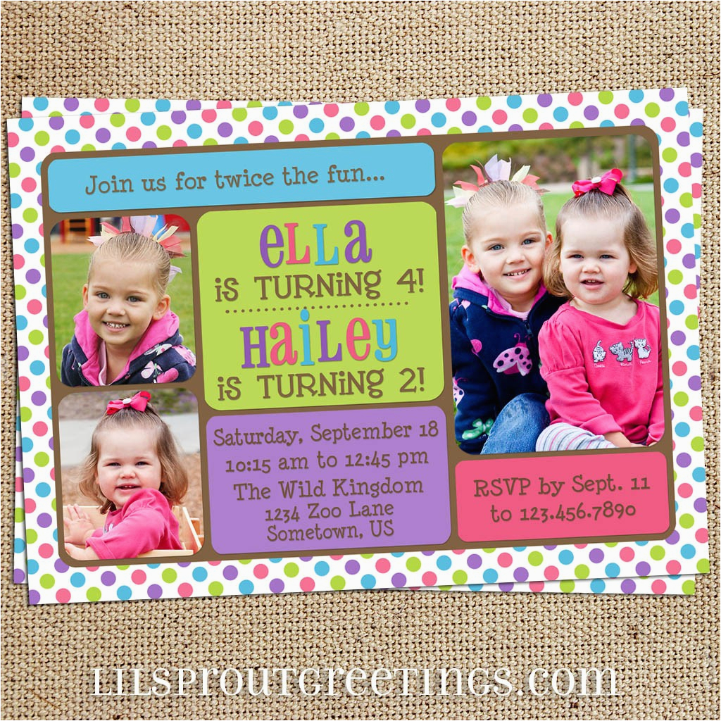 Combined Birthday Party Invitation Wording BirthdayBuzz