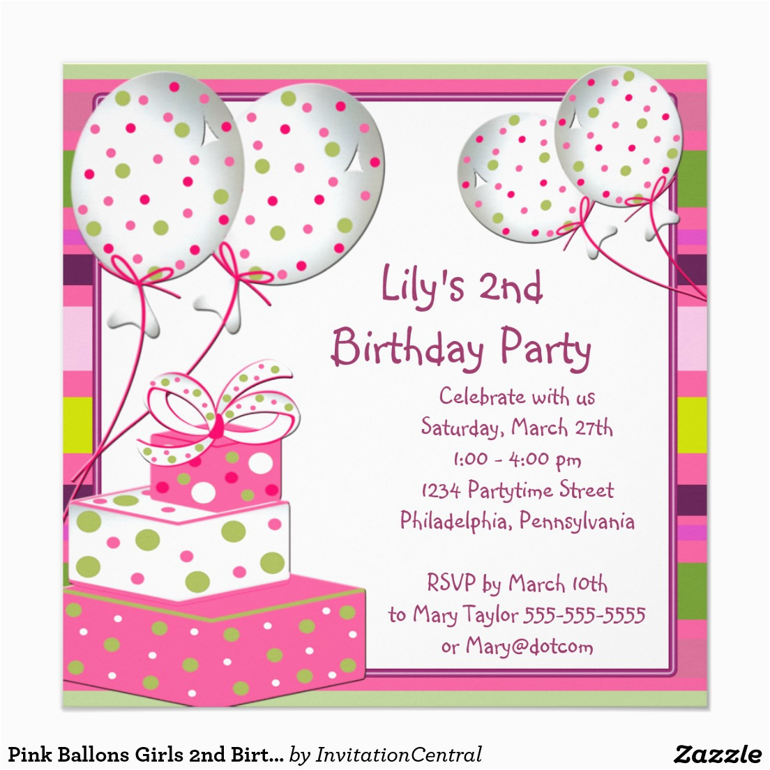 E Invitation For Birthday Party BirthdayBuzz