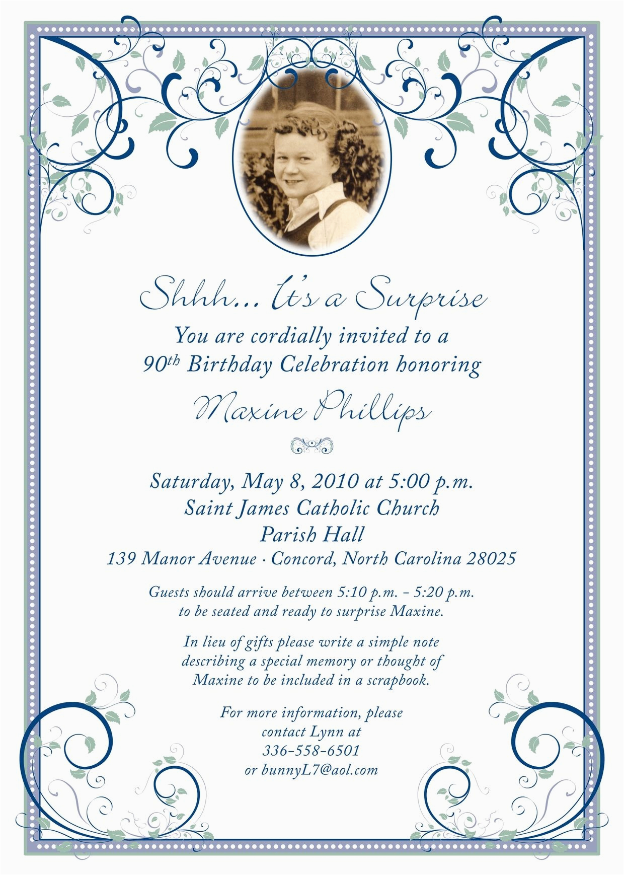 Surprise 80th Birthday Party Invitation Wording BirthdayBuzz Surprise 80th Birthday Party Invitation Wording BirthdayBuzz