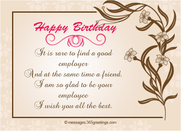 What To Write In A Birthday Card For Your Boss Birthday Wishes For Boss 