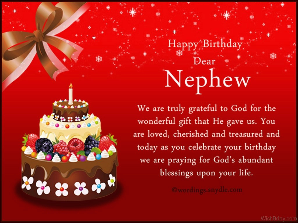 Happy Birthday Quotes For My Nephew 42 Birthday Wishes For Nephew