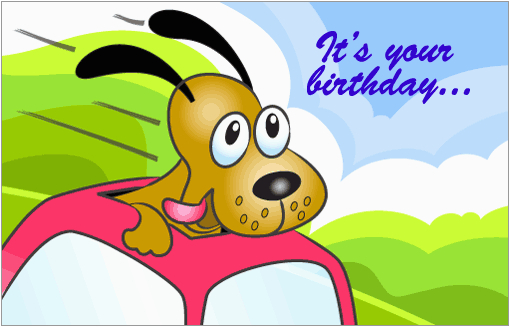 Free Online Birthday Cards Funny Animated BirthdayBuzz