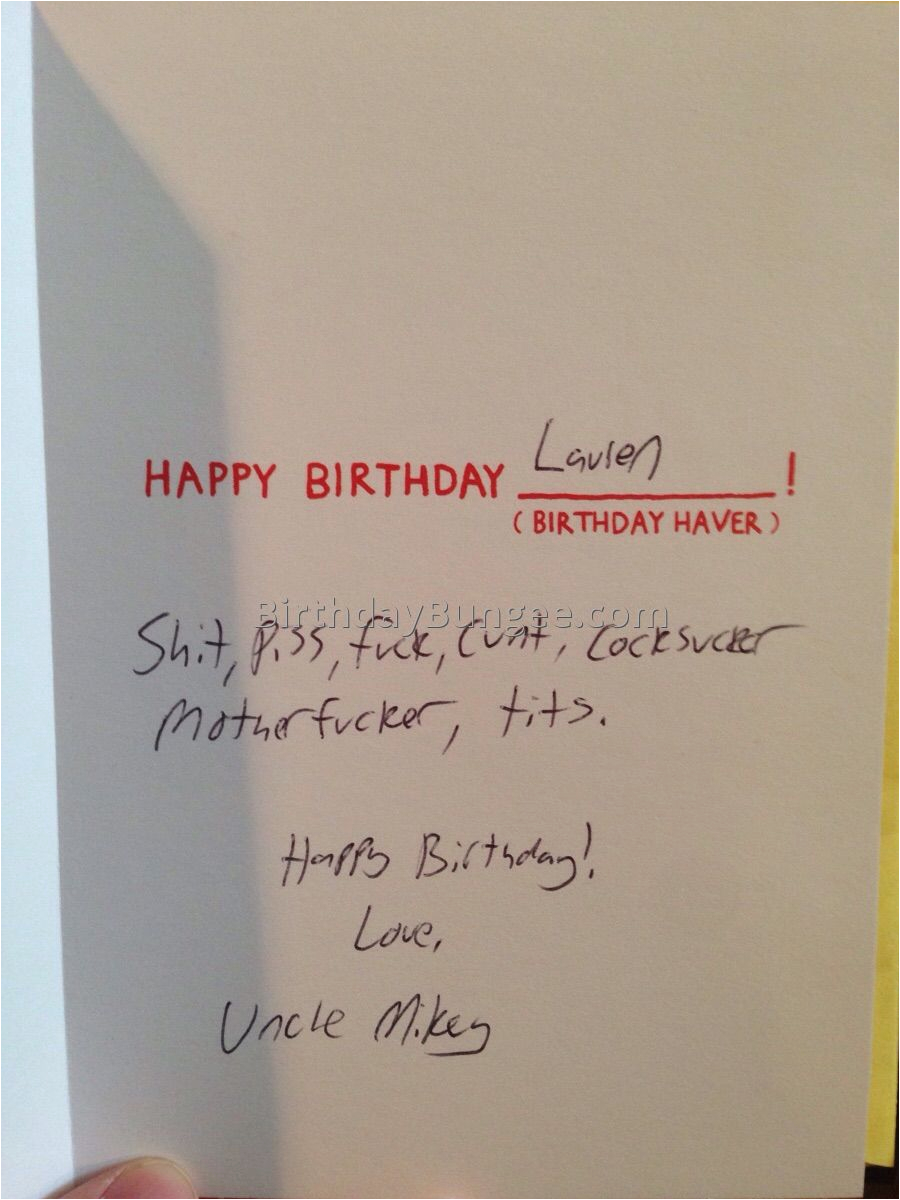 Funny Stuff To Write In Birthday Cards BirthdayBuzz
