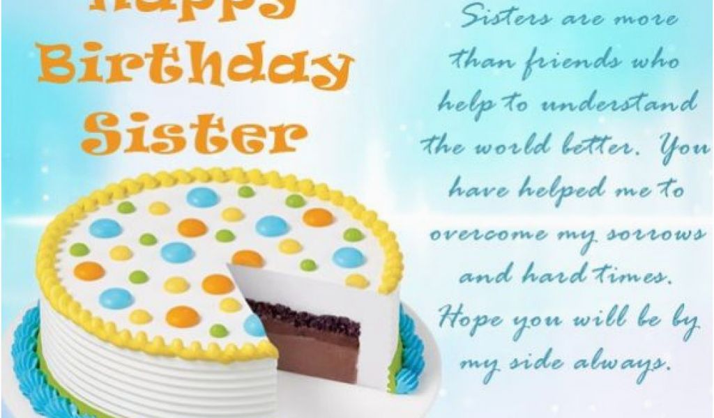 Birthday Cards For Younger Sister Happy Birthday Wishes For Sister