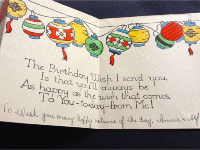 Happy Birthday Card Examples