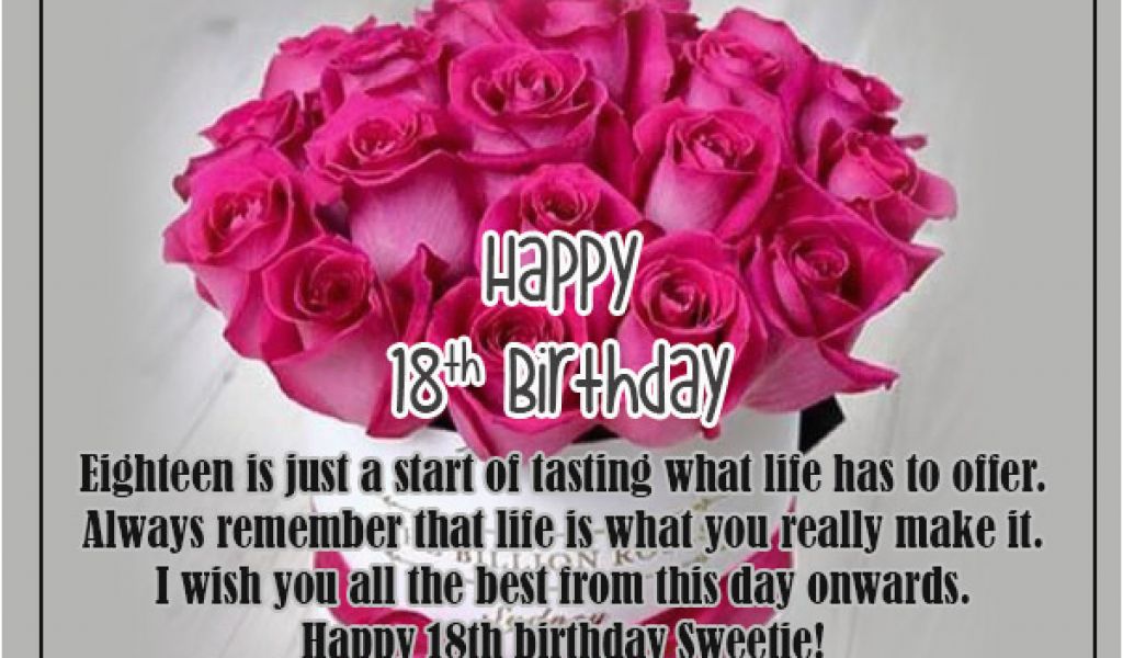 Happy 18 Birthday Daughter Quotes 18th Birthday Wishes Messages And